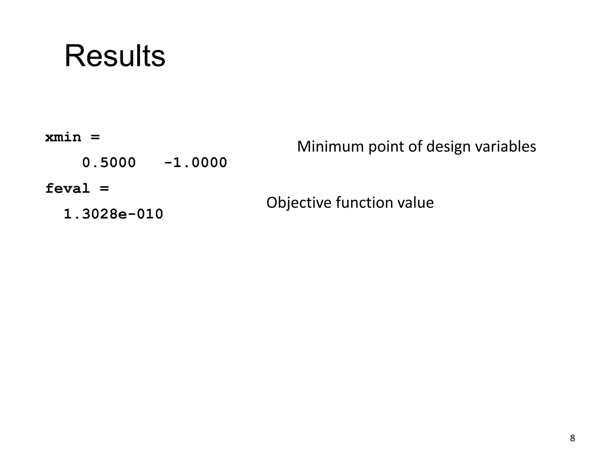 Optimization Methods By Using Matlabpptx Programming Languages