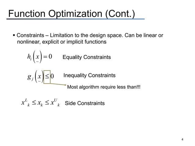 optimization methods by using matlab.pptx | Programming Languages | Computing