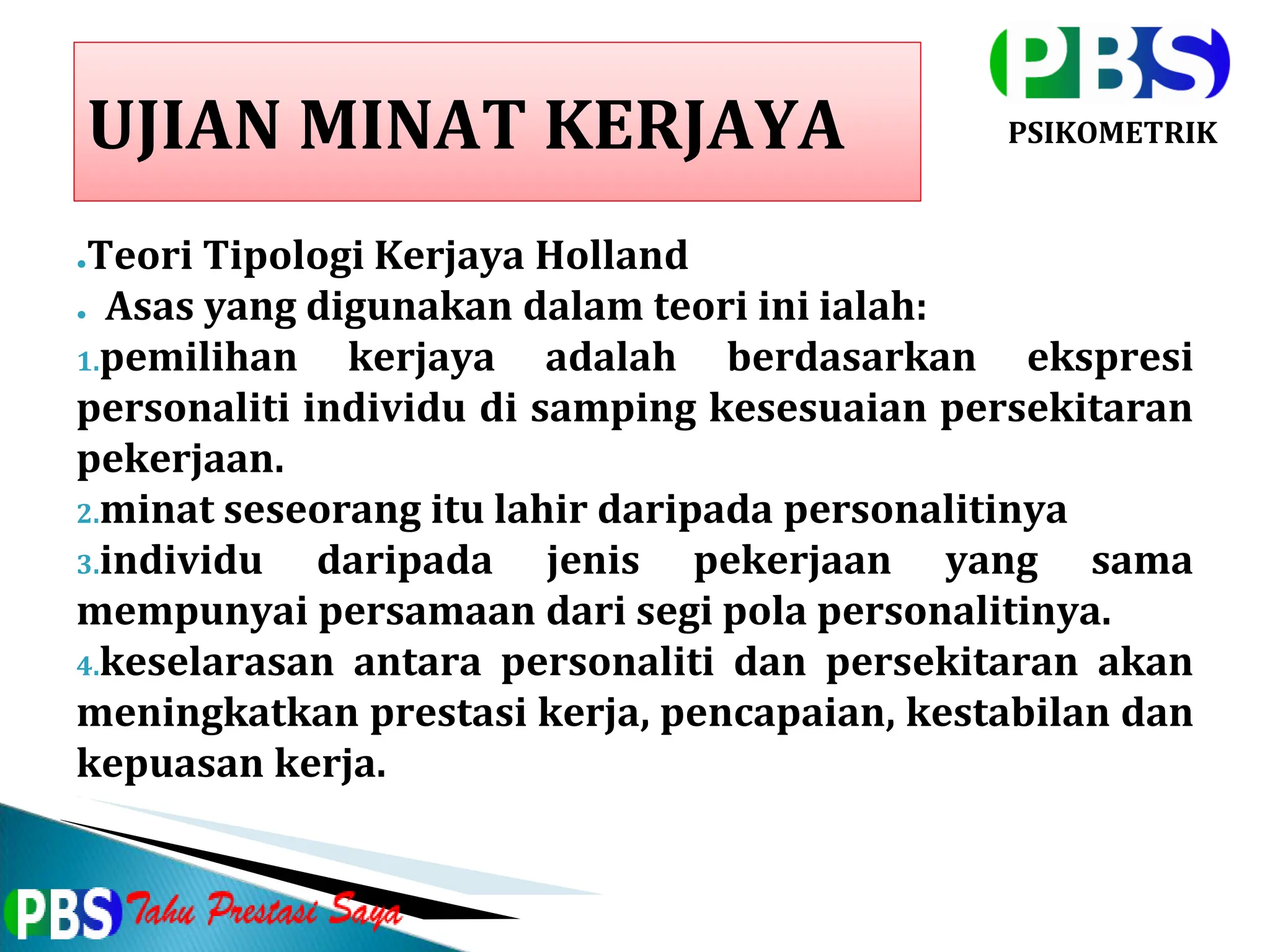 Inventori Minat Kerjaya Pentaksiran IMK. | PPTX