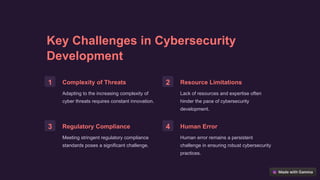 Cyber Security Research Landscape and Cyber security development | PPTX