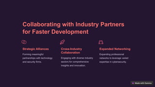 Cyber Security Research Landscape and Cyber security development | PPTX