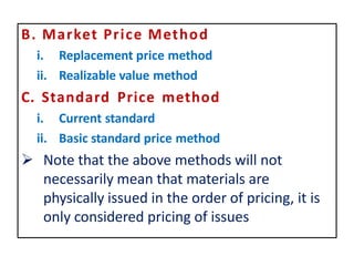3.Material pricing.pptx cost and management accounting | PPTX
