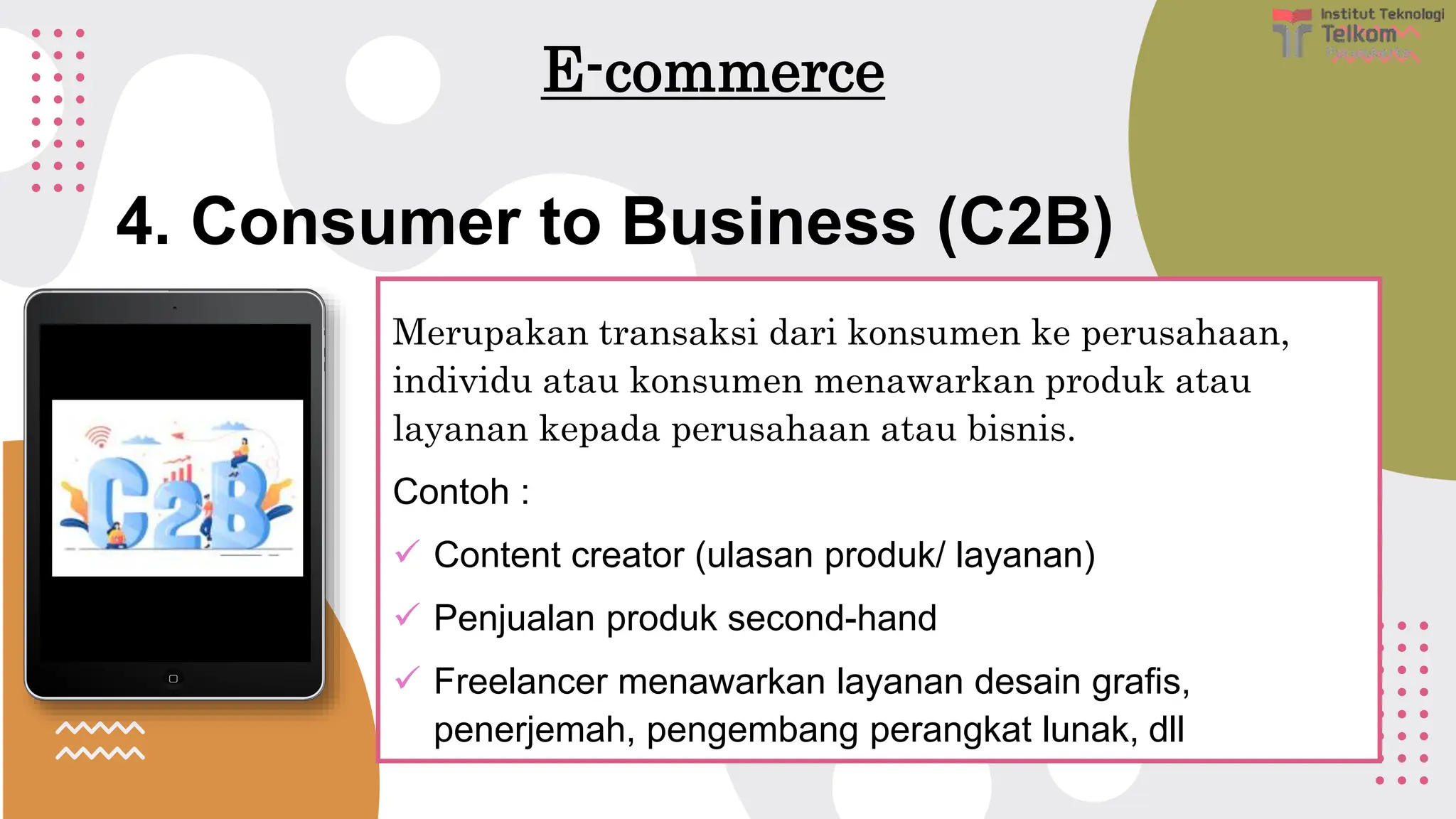 Technopreneurship__part 3__macam-macam E-commerce | PPTX