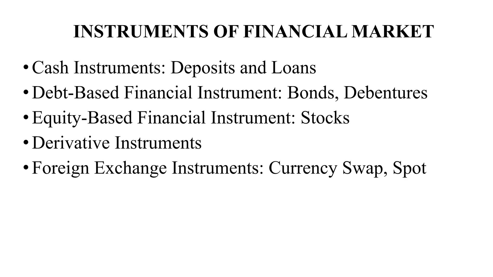 3. Financial Market Constituents.pptx finance | PPT