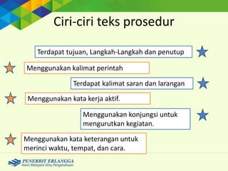 Teks prosedur bahan ajar bahasa indonesia kelas 7 | PPTX
