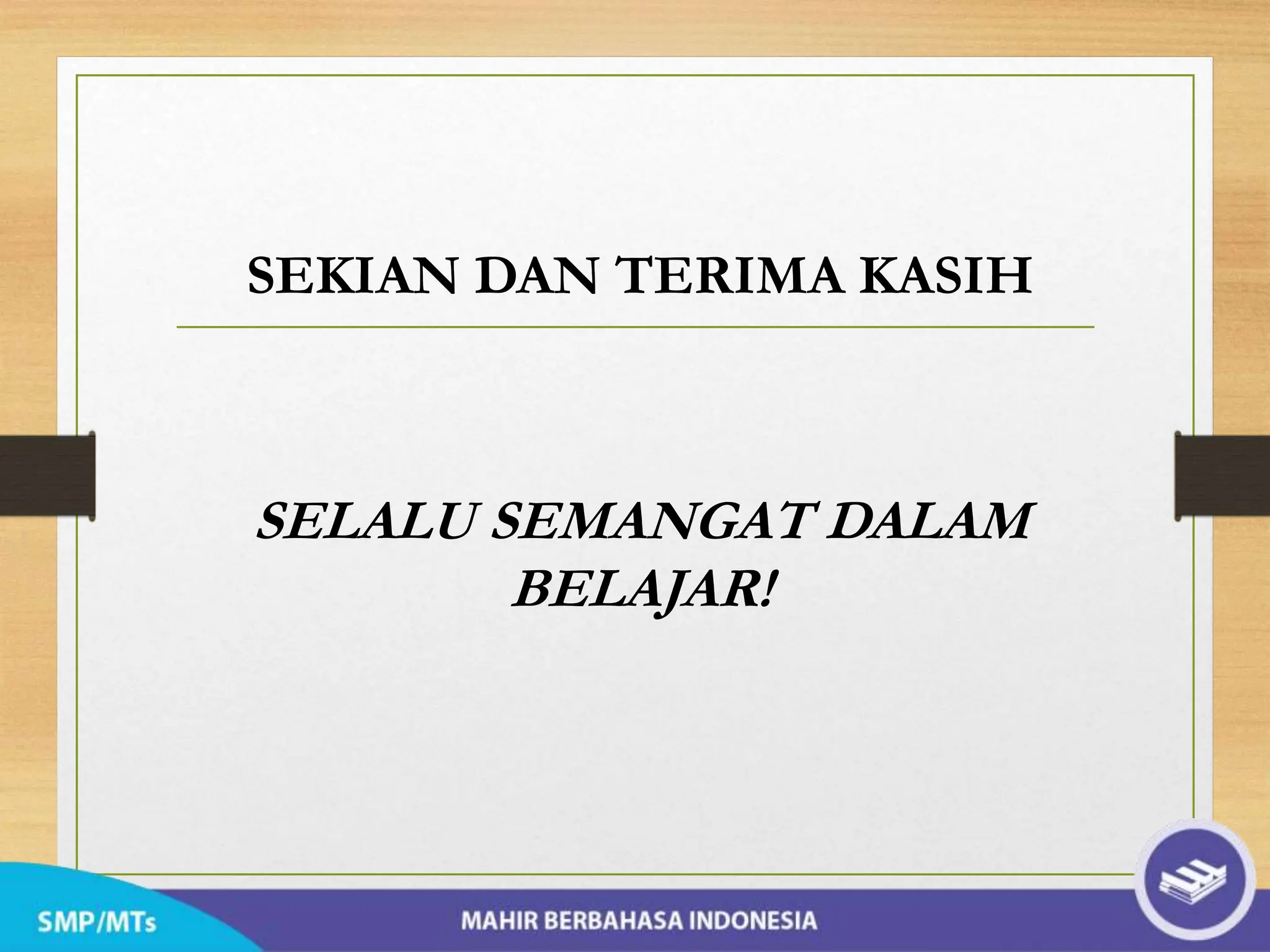 Bahan ajar bahasa indonesia tentang teks eksposisi kelas 8 | PPTX