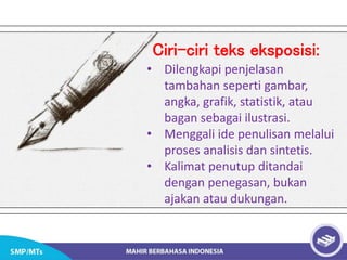 Bahan ajar bahasa indonesia tentang teks eksposisi kelas 8 | PPTX