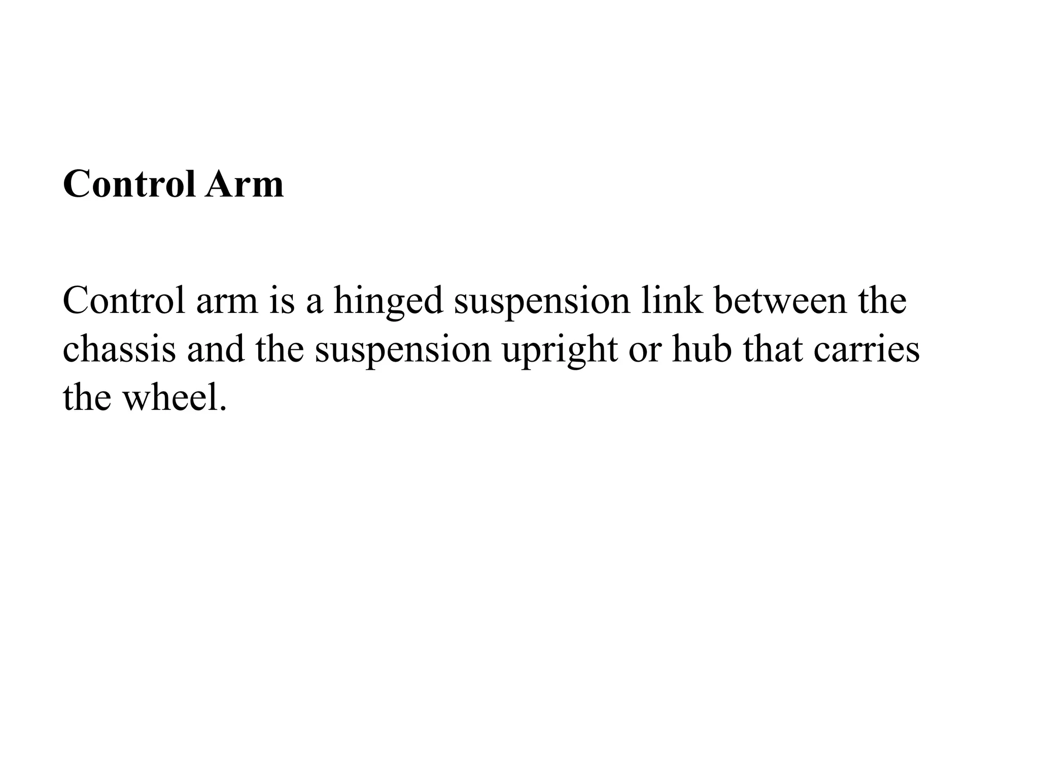 3. SUSPENSION system for the cars automatic | PPTX