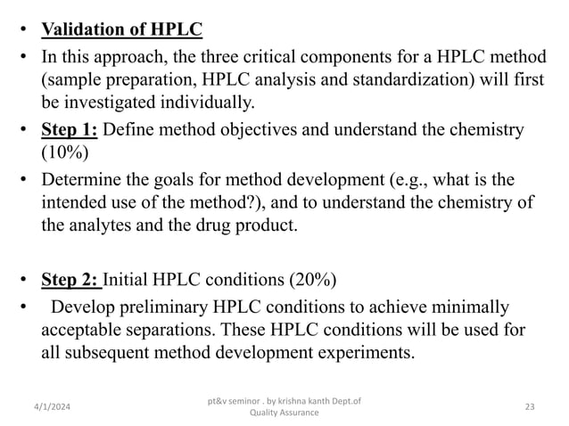 3 Ich Andwho Guidelines For Calibration And Validation Of Equipments Pptx
