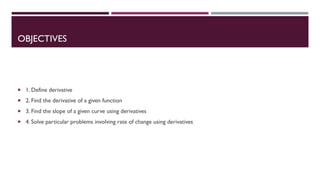 3. DERIVATIVE BY INCREMENT IN CALULUS 01 | PPT