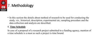 3.16 Writing a Research Proposal. How to write a research proposal? | PPT