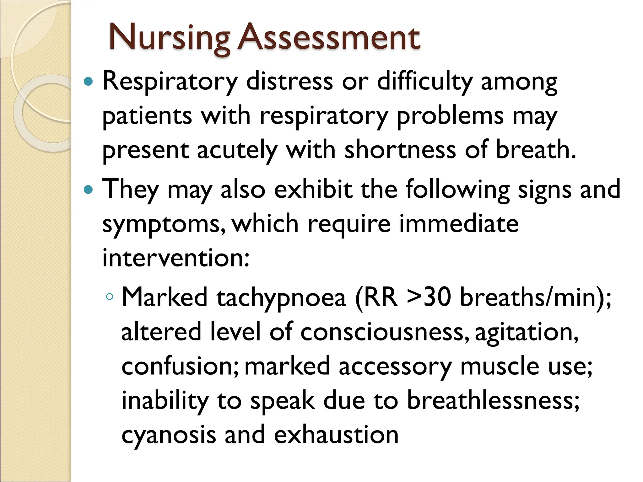 3. Respiratory presentation.pdf medical surgical nursing | PDF