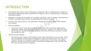 3.1 Information system in healthcare (ICT) | PPTX