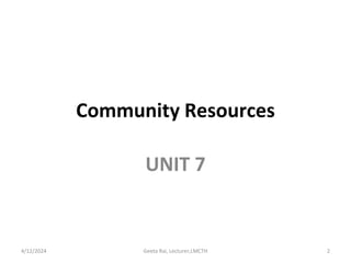 Community Resources- Definition and Types.pptx