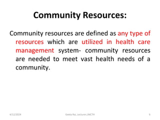 Community Resources- Definition and Types.pptx