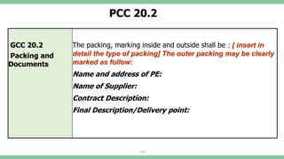 3. Particular Conditions of Contract.pptx | Business | Business and Finance