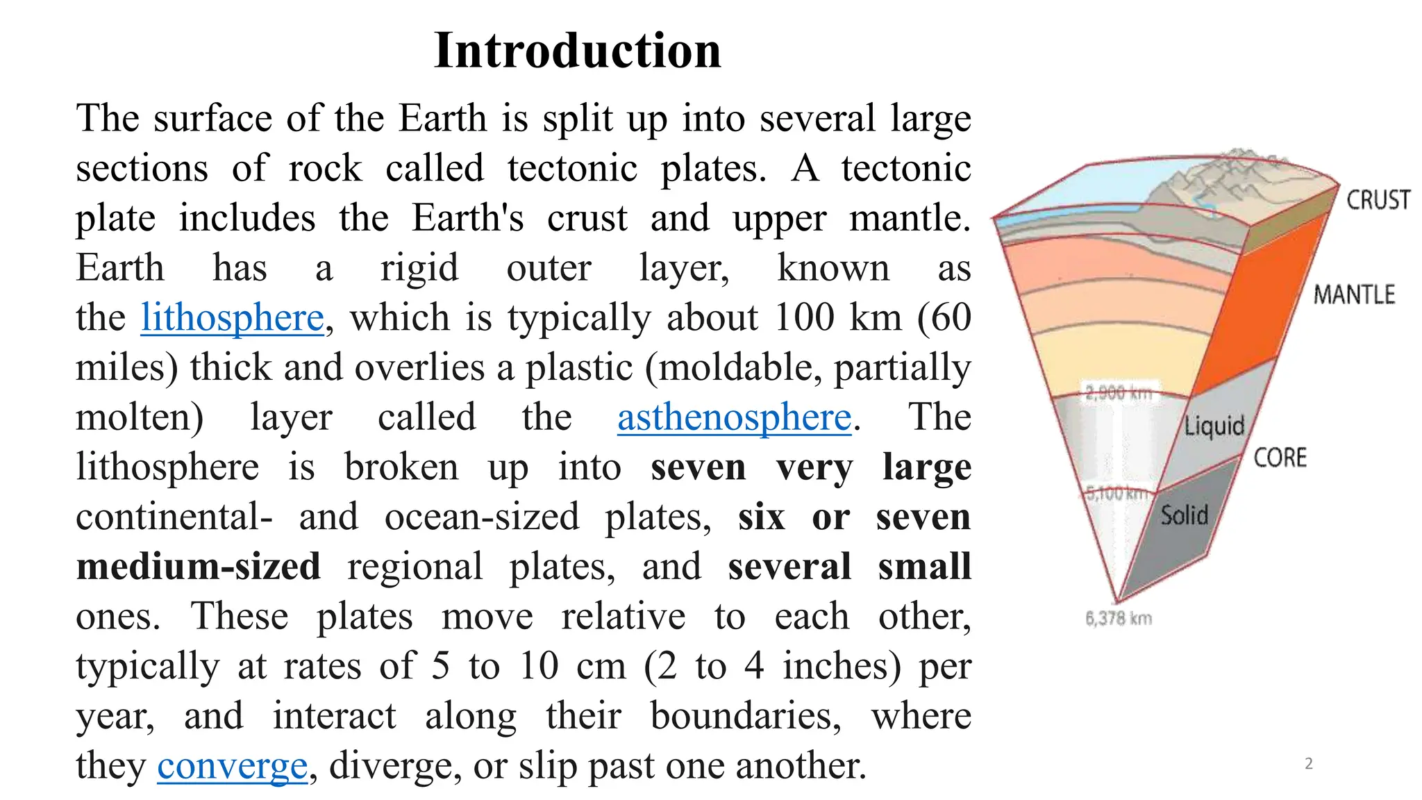 Introduction to Plate tectonics and its consequences.pptx