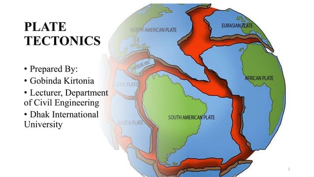 Introduction to Plate tectonics and its consequences.pptx