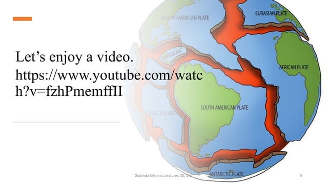 Introduction to Plate tectonics and its consequences.pptx