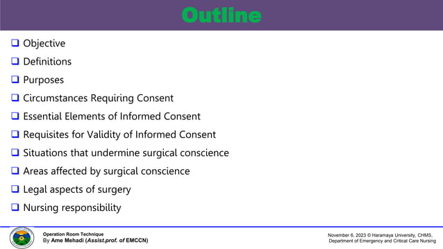 Surgical Conscience and Informed Consent | PDF