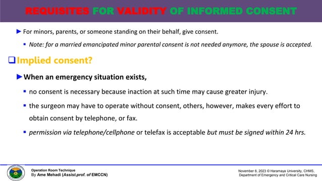 Surgical Conscience and Informed Consent | PDF