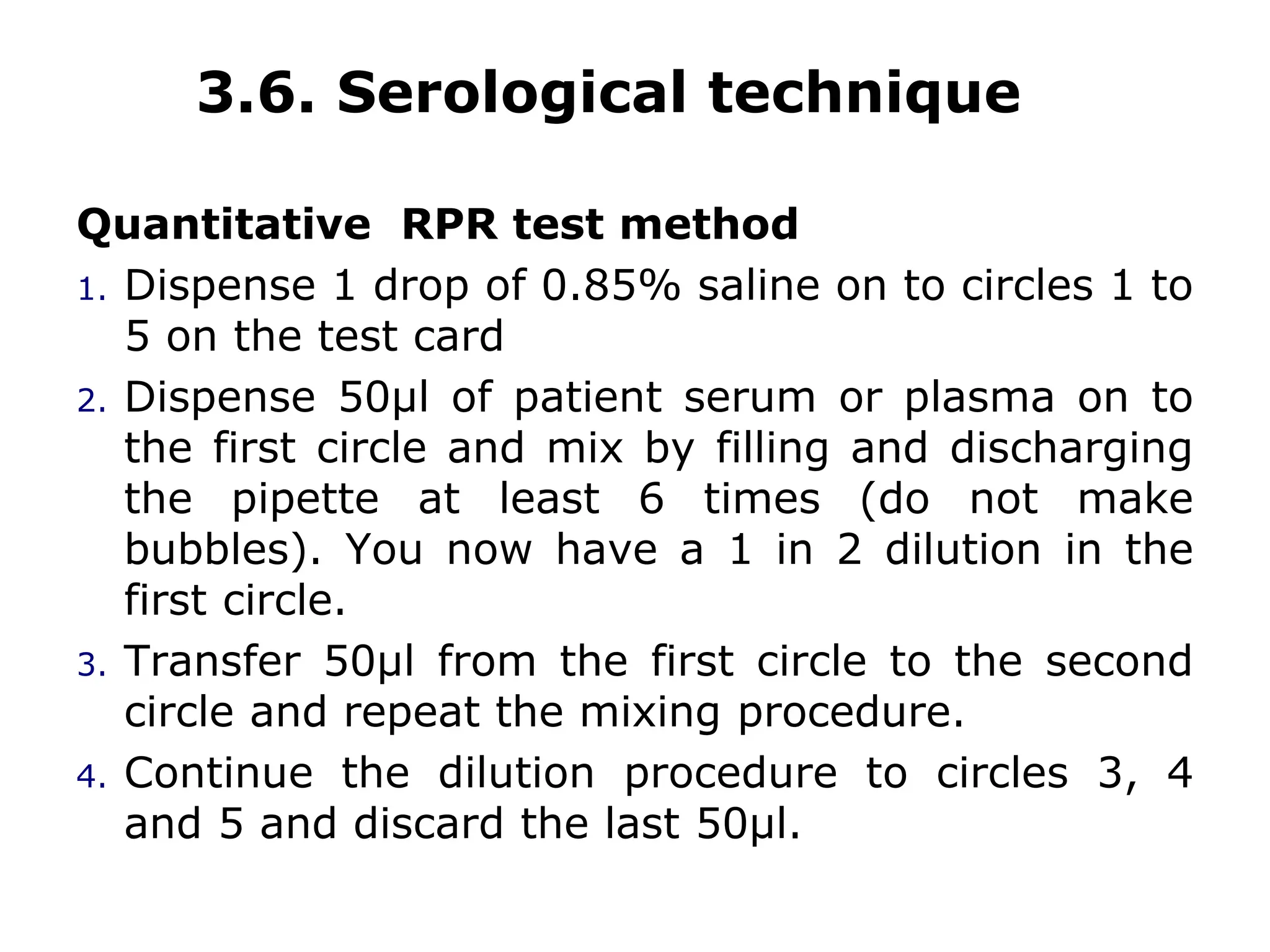 Syphilis Serology serological test for medical laboratory.ppt