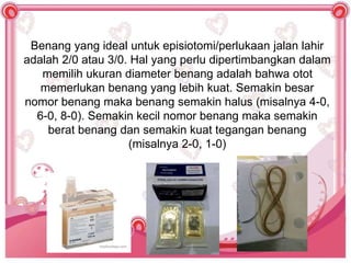 3. HEACTING LASERASI.ppt pada persalinan | PPT