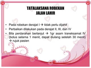 3. HEACTING LASERASI.ppt pada persalinan | PPT