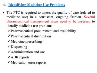 PTC committee pharmacy and therapeutic c | PPTX