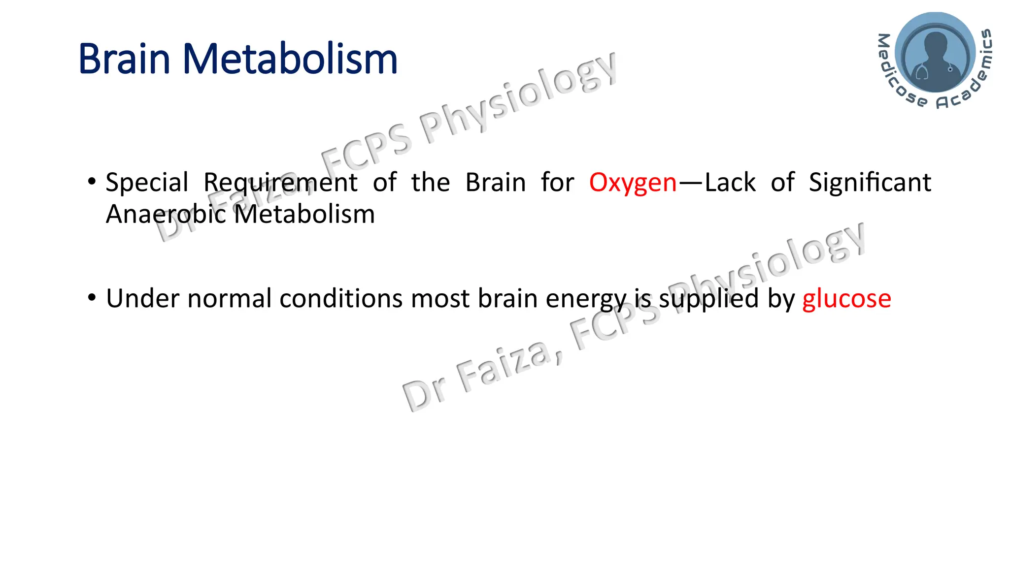 Cerebral circulation with its regulation & Brain metabolism | PDF