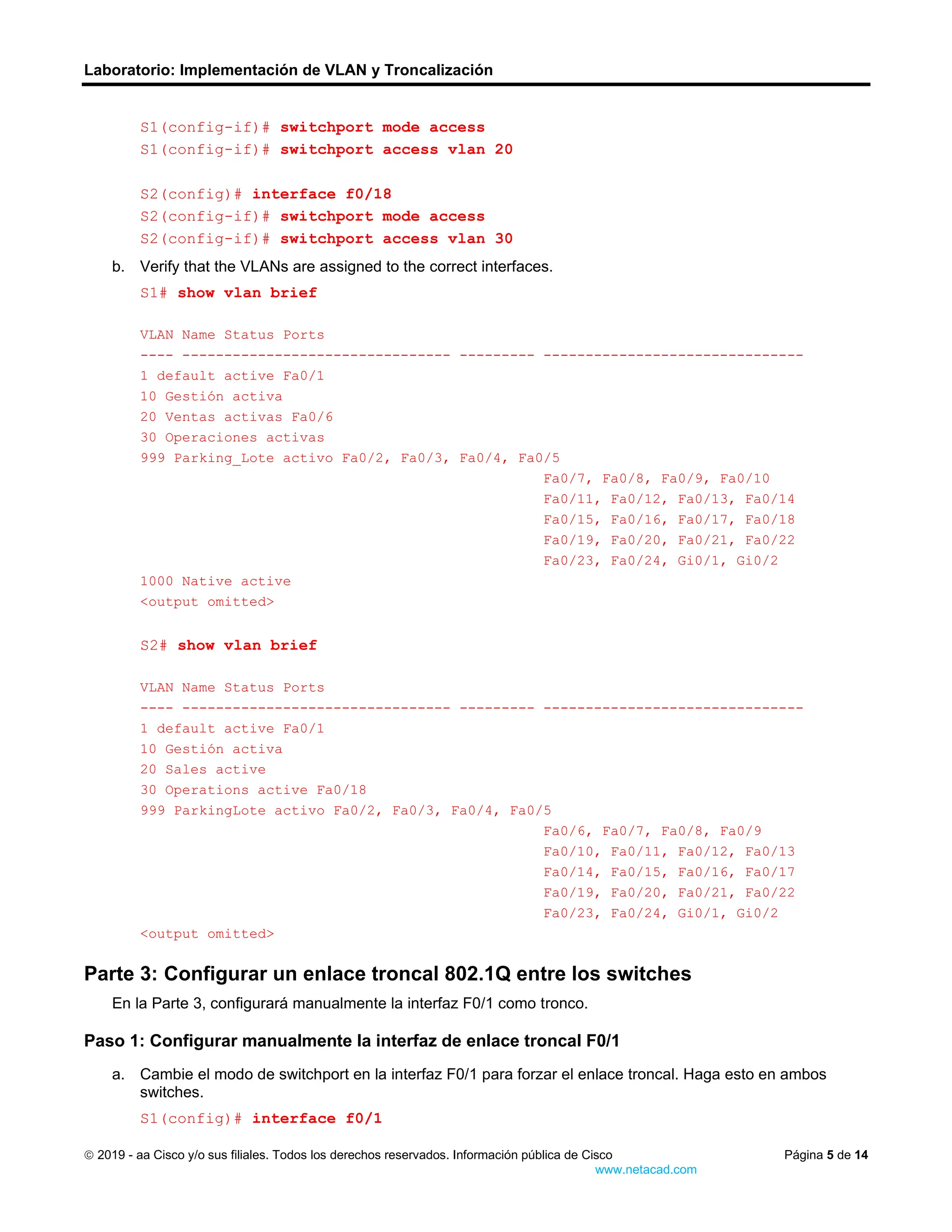 3.6.2 Lab - Implement VLANs and Trunking - ILM.pdf