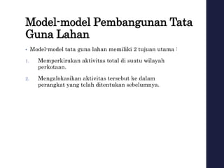 Sistem tata Guna Lahan transportasi.pptx