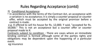3. Corporate and Business Law. Offer & Acceptance | PPT