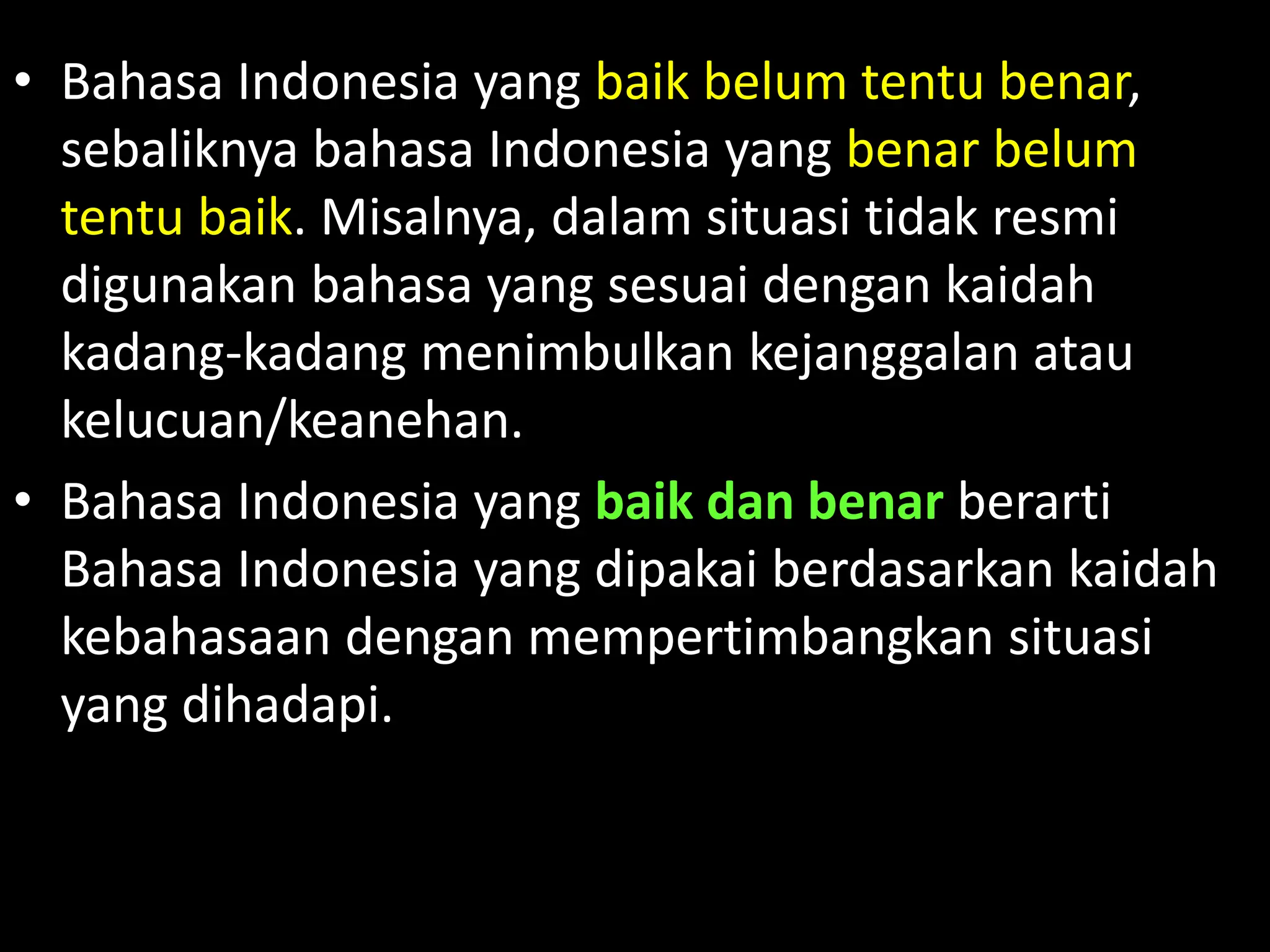 Ragam Bahasa Indonesia materi tentang pp | PPTX