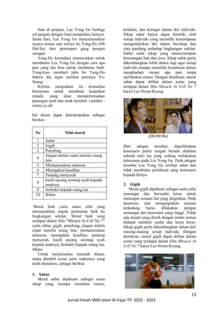 Jurnal ilmiah SMA tentang pembahasan ilmu agama | DOC