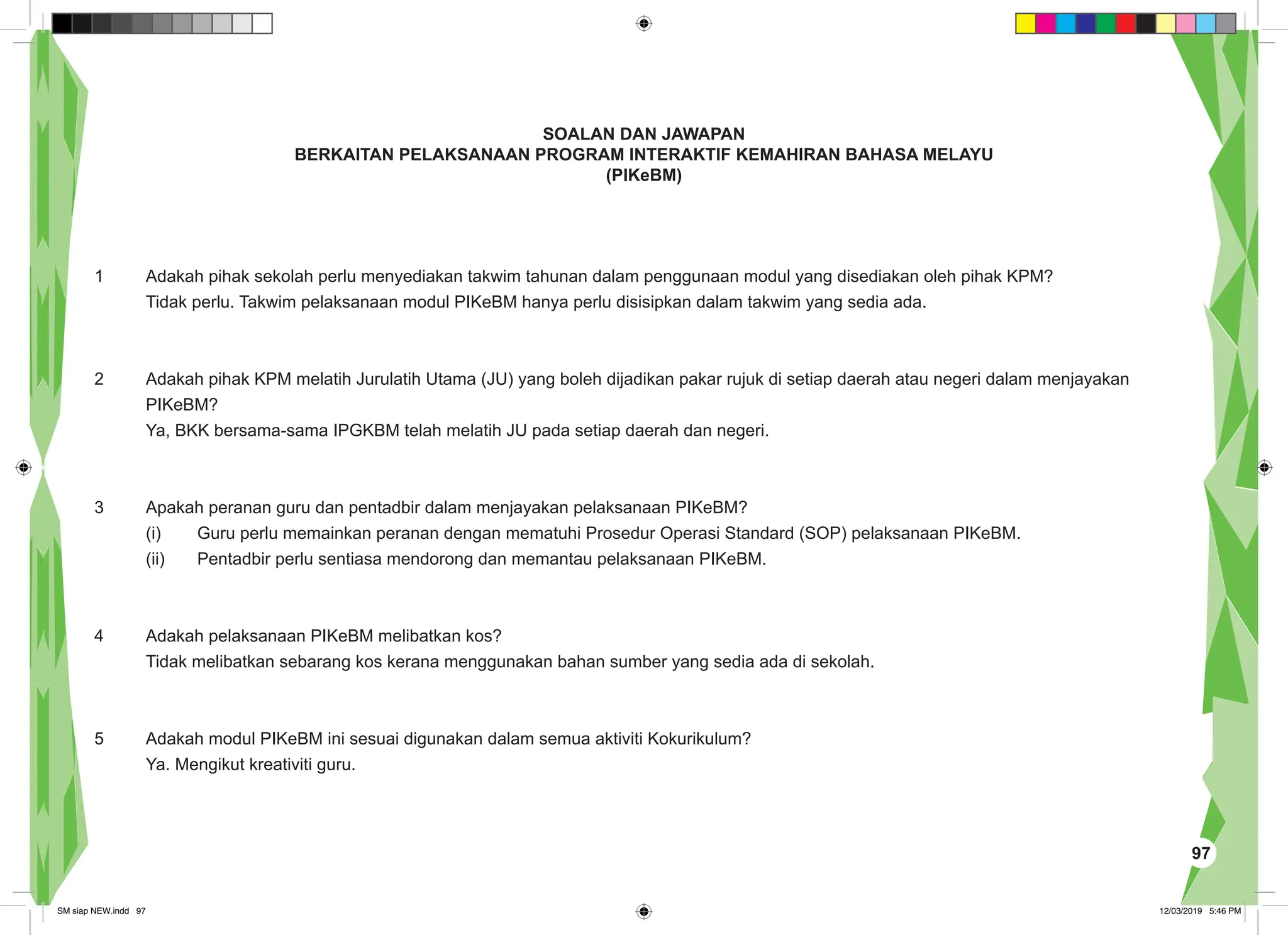 MODUL LENGKAP PIKE BAHASA MELAYU SEKOLAH MENENGAH | PDF