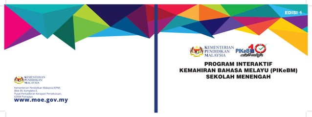 MODUL LENGKAP PIKE BAHASA MELAYU SEKOLAH MENENGAH | PDF