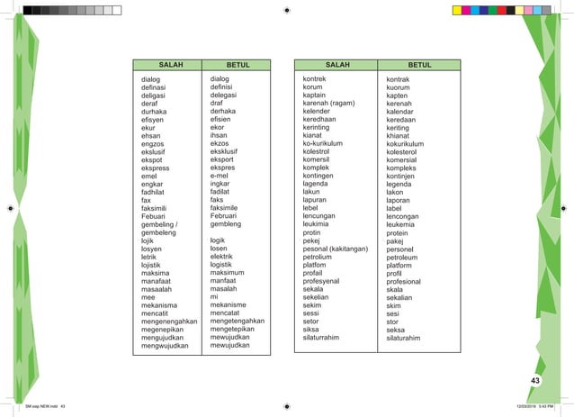 MODUL LENGKAP PIKE BAHASA MELAYU SEKOLAH MENENGAH | PDF