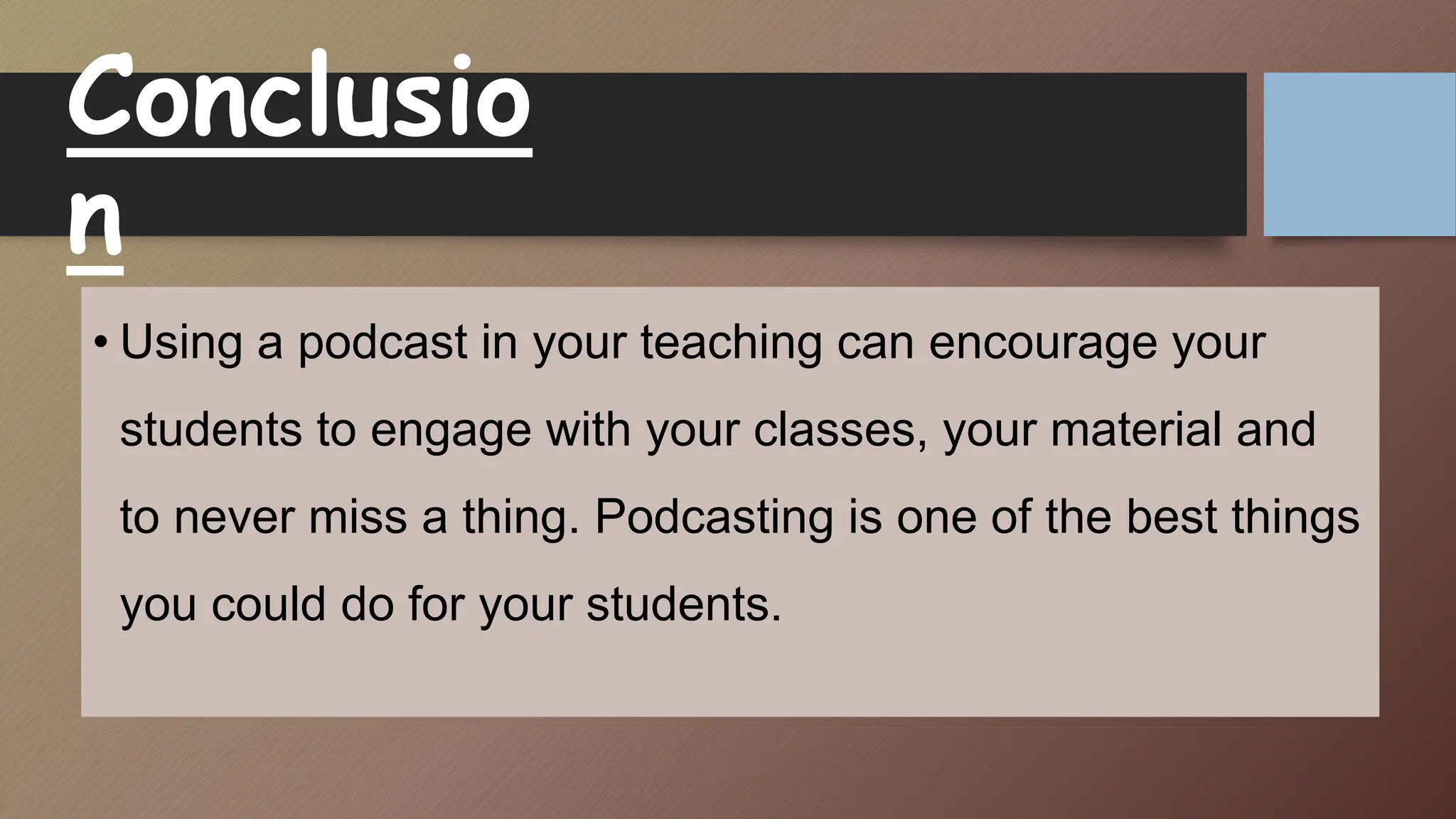 Educational Podcast in ICT enabled Education System.pptx