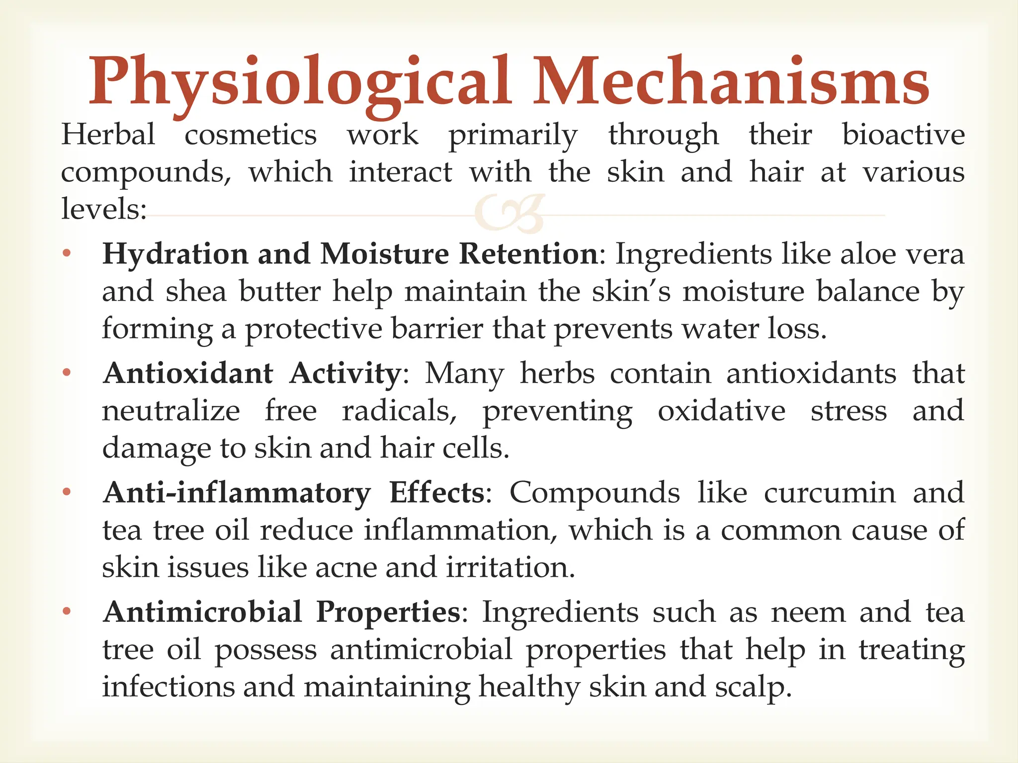 Types of Herbal Cosmetics its standardization. | PPTX