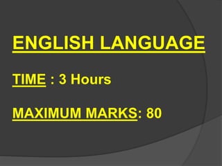 3. Eng Lang - XII - New revised.pptx English language | PPT