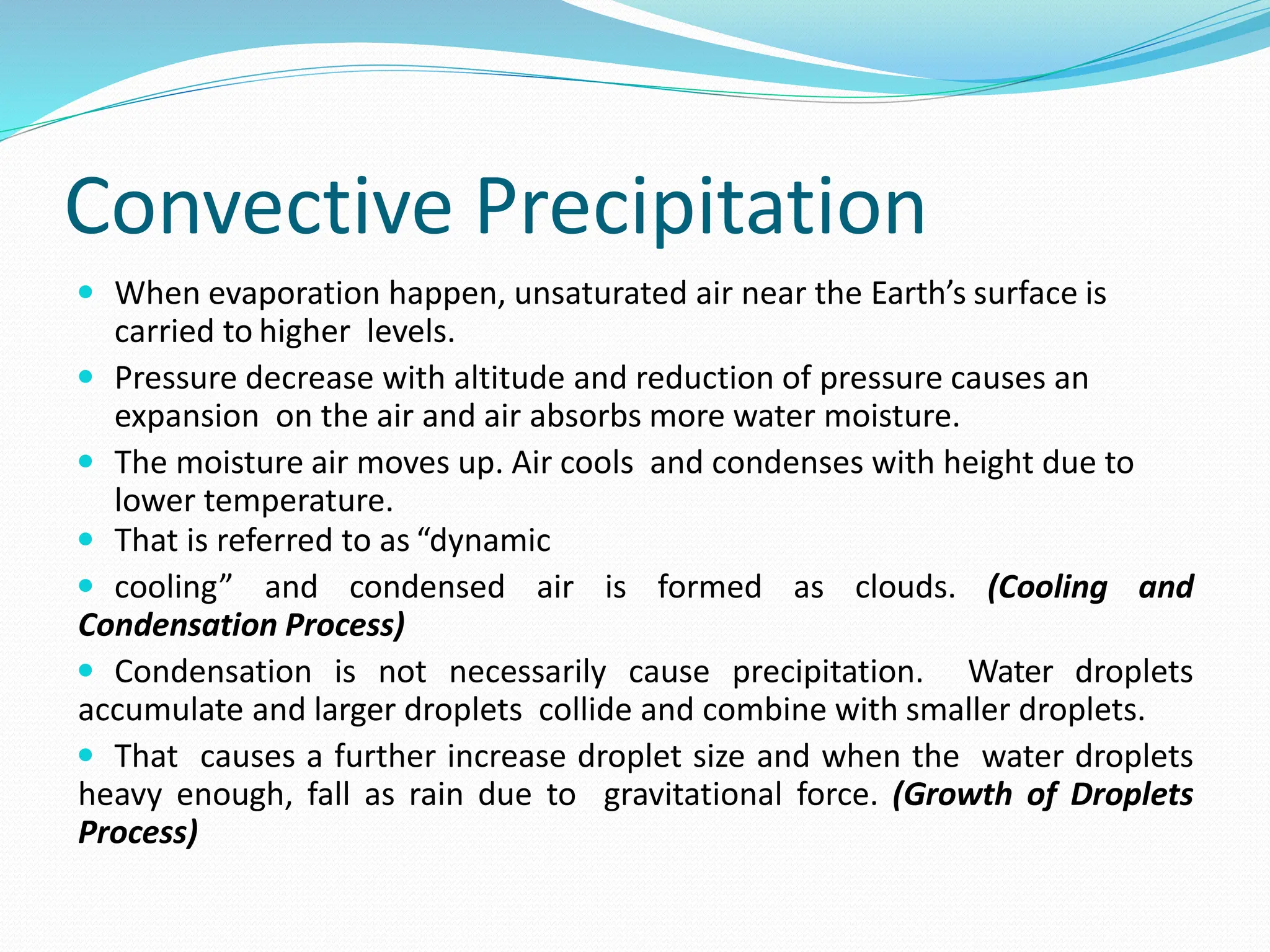 3. precipitation, types and forms of precipitation | PPTX