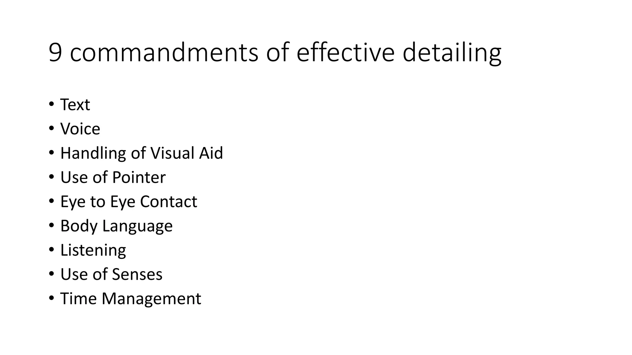 3.DETAILING in pharmaceutical industry rep | PPTX