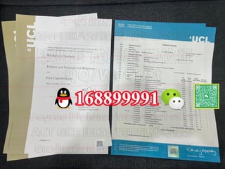 University College London degree offer diploma Transcript | PDF ...