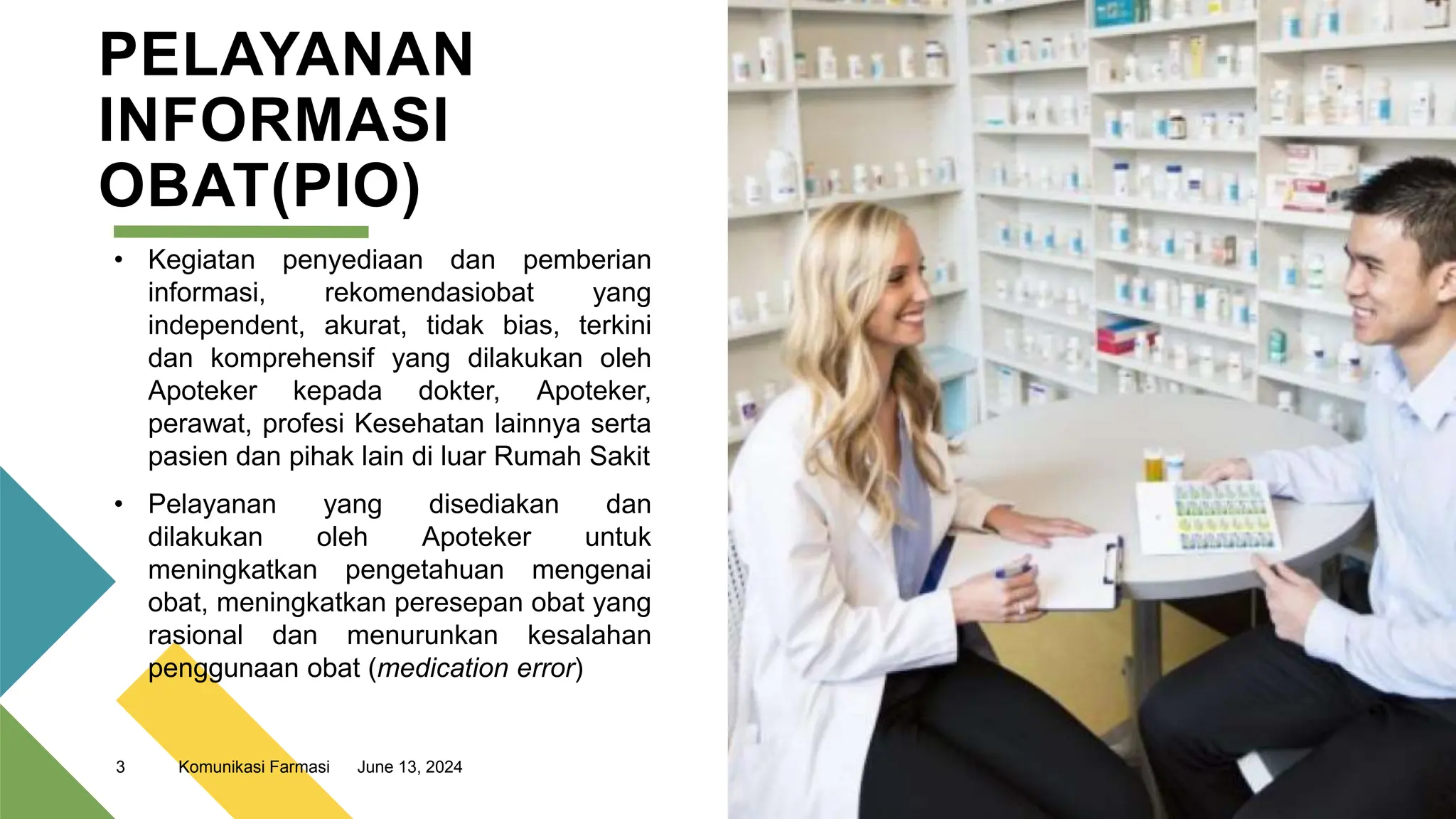 3. PELAYANAN INFORMASI OBAT 0BATAN DALAM MINUM OBAT | PPTX