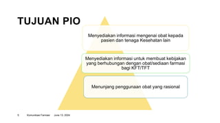 3. PELAYANAN INFORMASI OBAT 0BATAN DALAM MINUM OBAT | PPTX