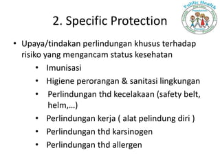 Five Level of Prevention dalam kesehatan | PPTX