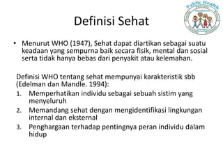 Five Level of Prevention dalam kesehatan | PPTX