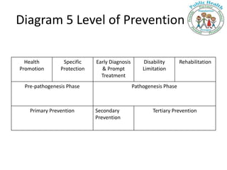 Five Level of Prevention dalam kesehatan | PPTX