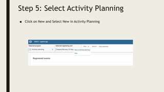 3. User Guide Activity Budget Tracking App Steps to apply.pptx